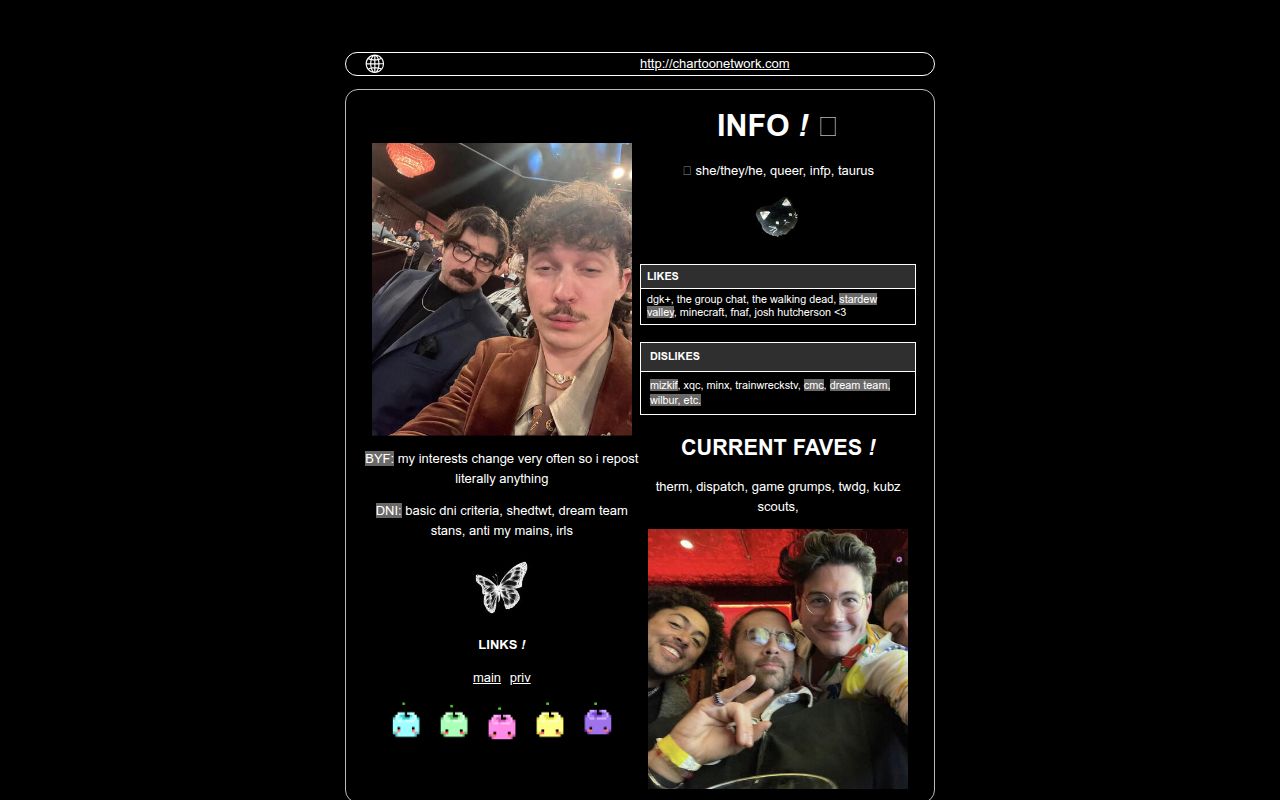chartoonetwork's carrd